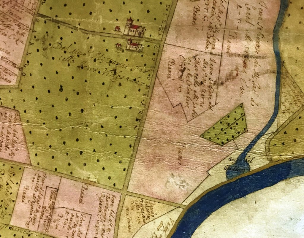 Sala della Carta del “Retratto del Gorzon” – Museo Civico di Stanghella